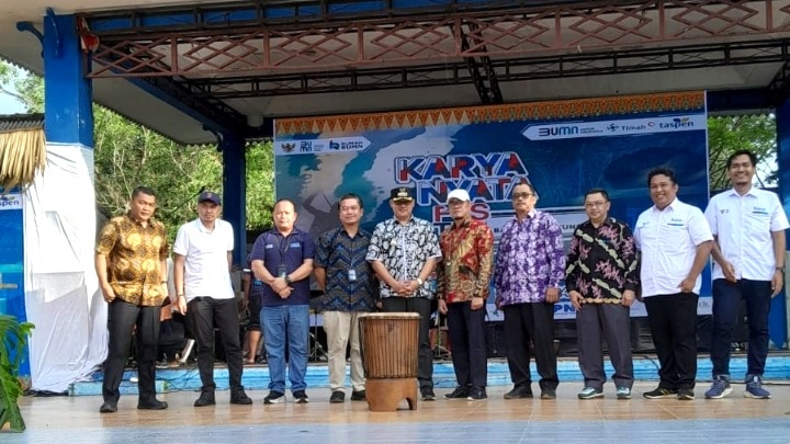 Karya Nyata Festival Vol. 5.0 Resmi Dibuka Di Pantai Tanjung Pendam, Belitung | Portal Berita ...